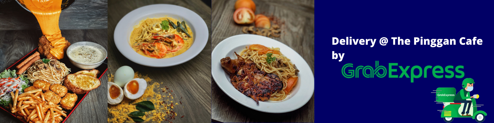 Delivery @ The Pinggan Cafe